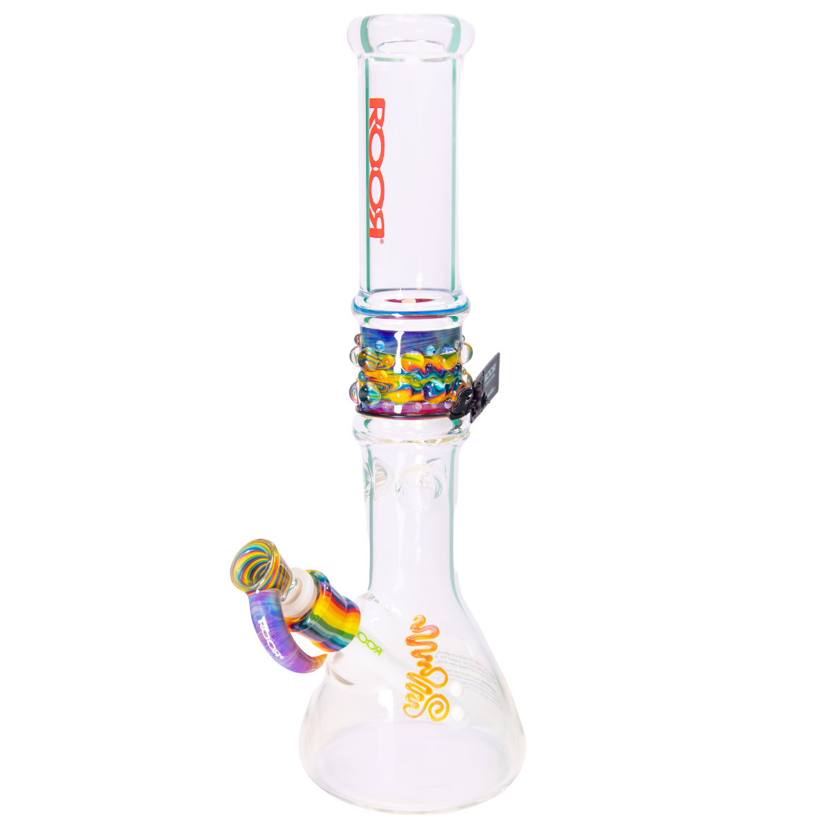 RooR 14" Custom Rainbow Section/Drop Upgrade Beaker – Papa Joe's Smoke Shop